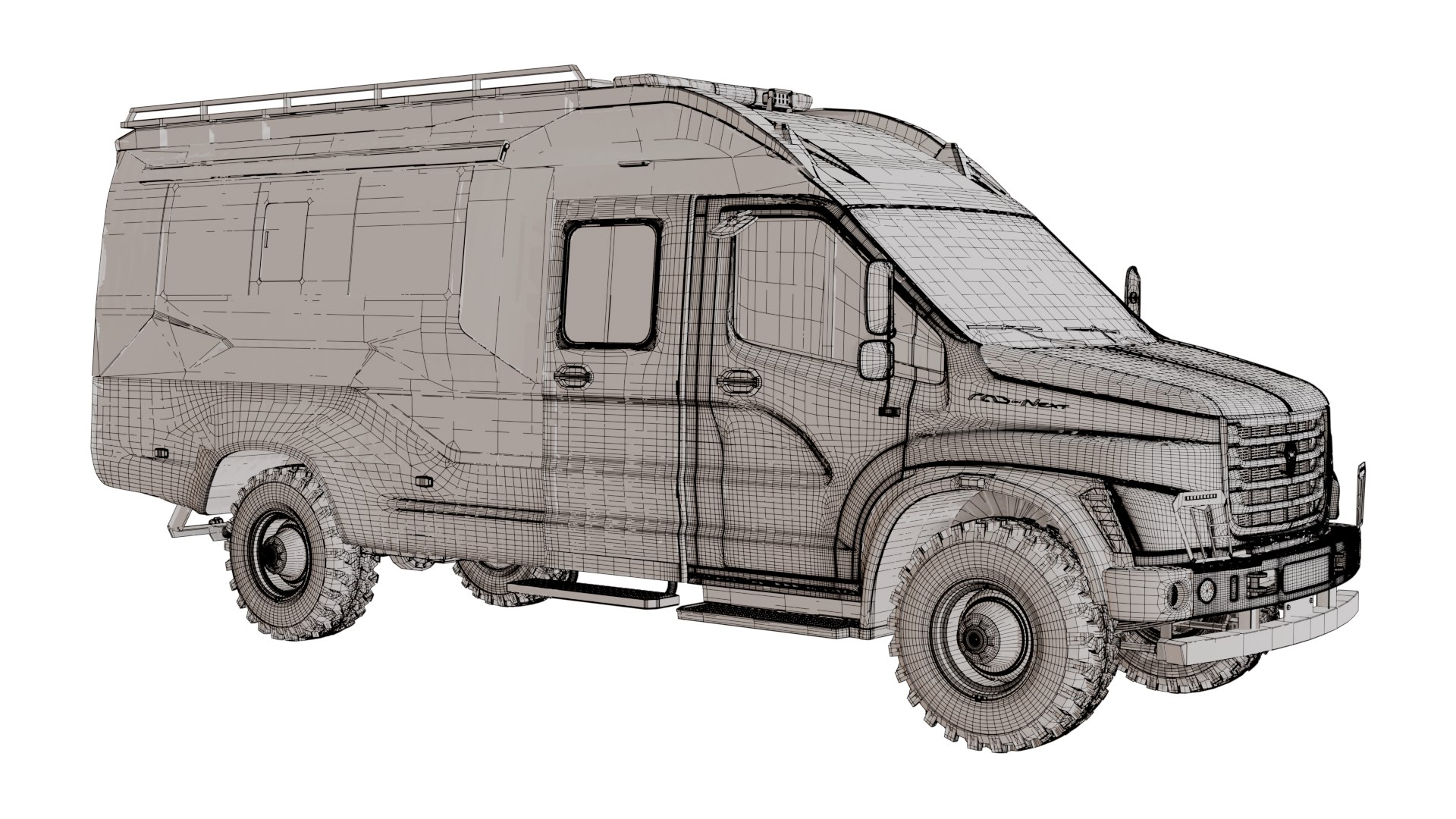 3D GAZ Next - TurboSquid 2387501