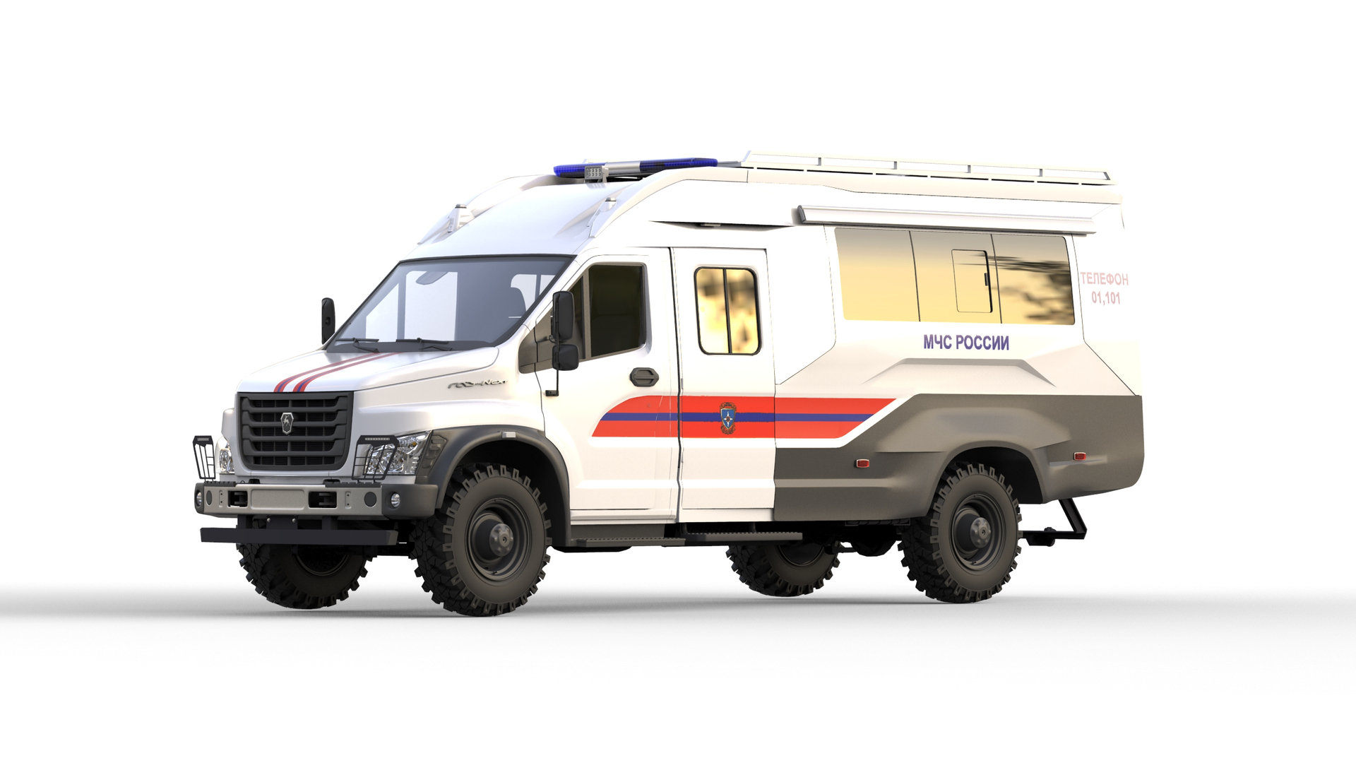 3D GAZ Next - TurboSquid 2387501