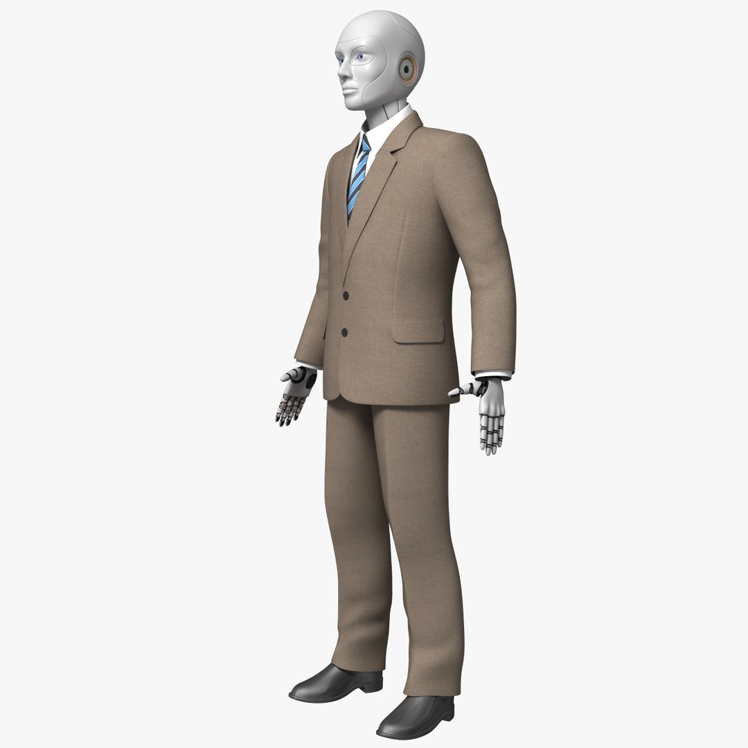 Clothing Robot 3d Model