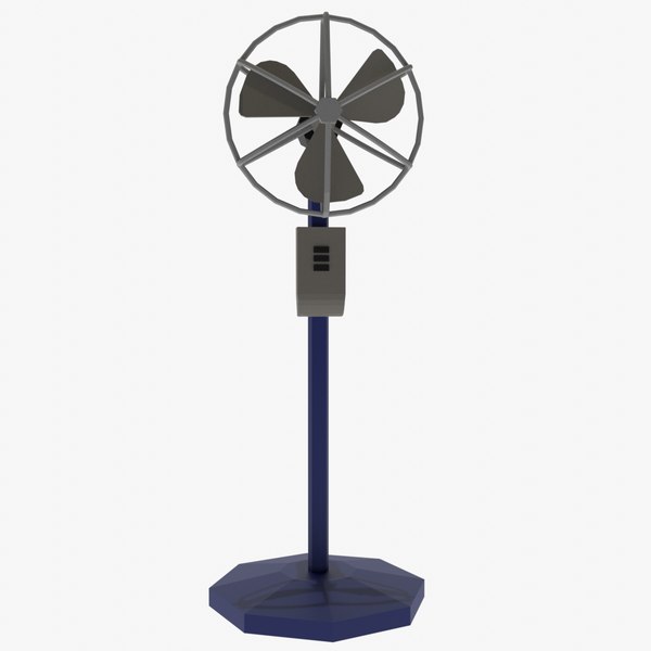Fan standing 3D model - TurboSquid 1670112