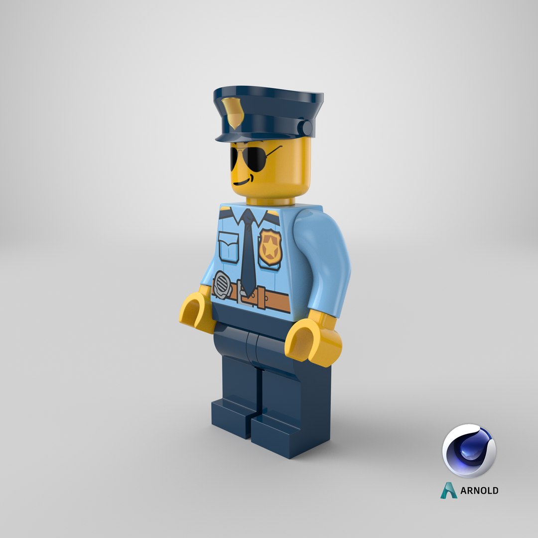 3D model real lego man - TurboSquid 1593520