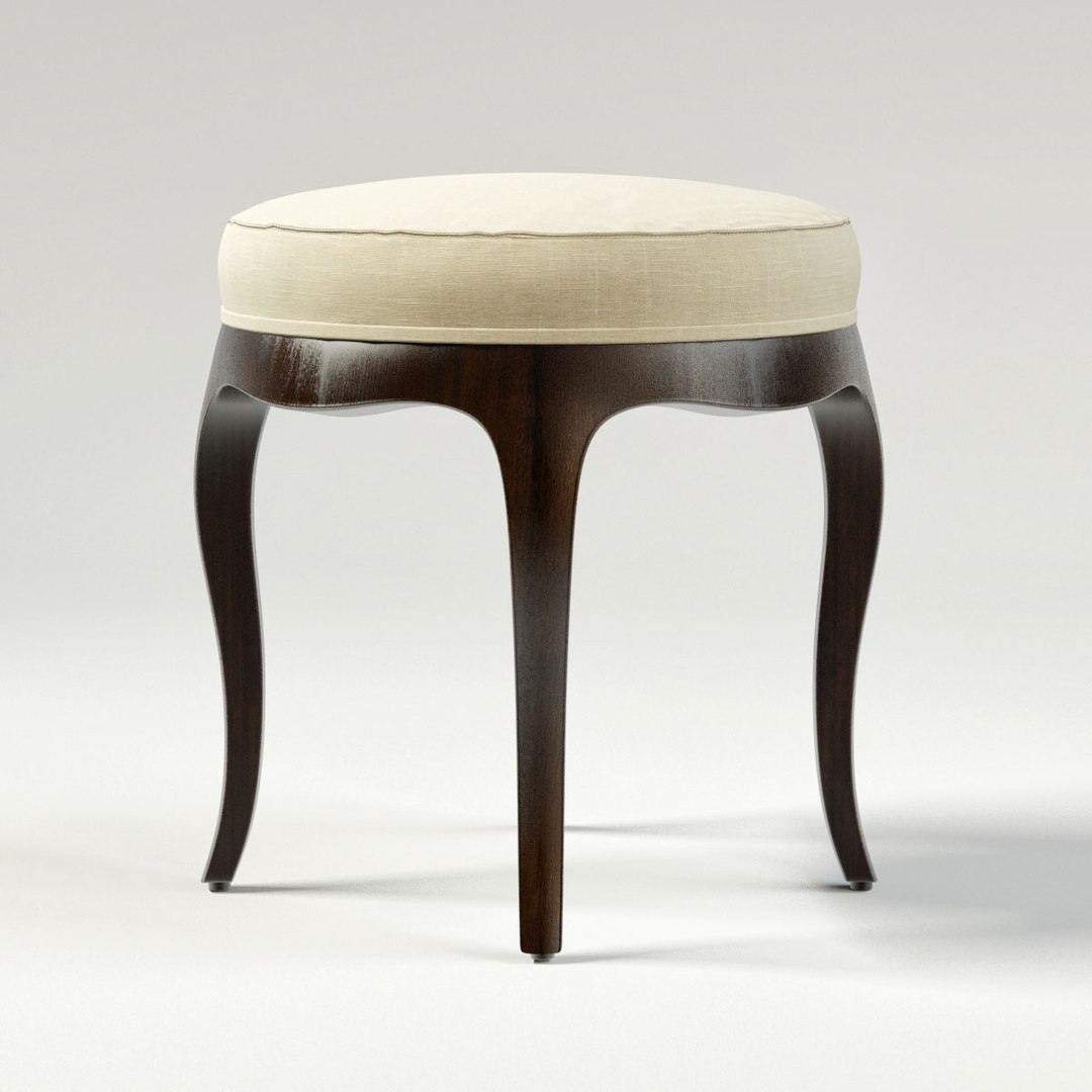 3d Model Baker Vanity Stool