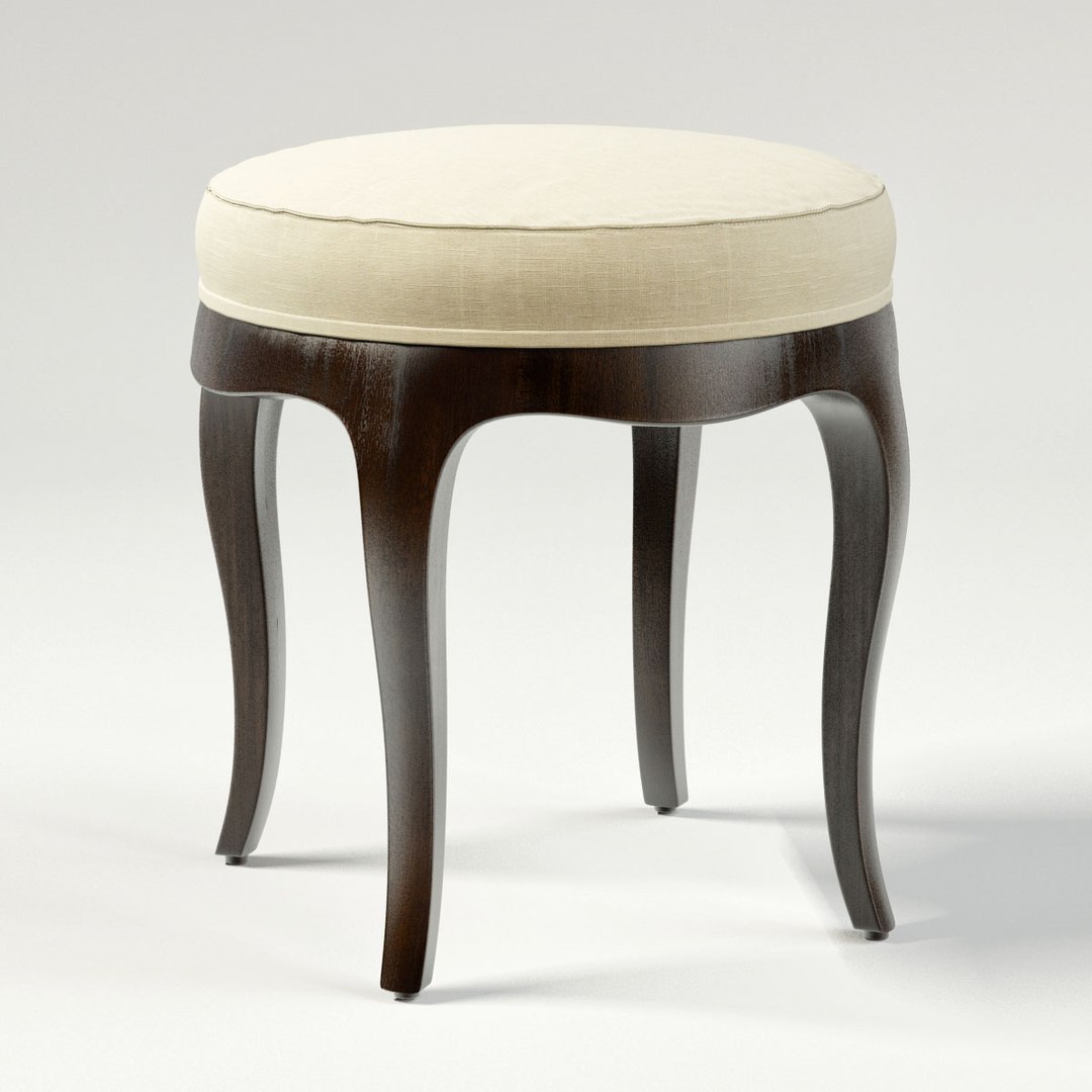 3d Model Baker Vanity Stool