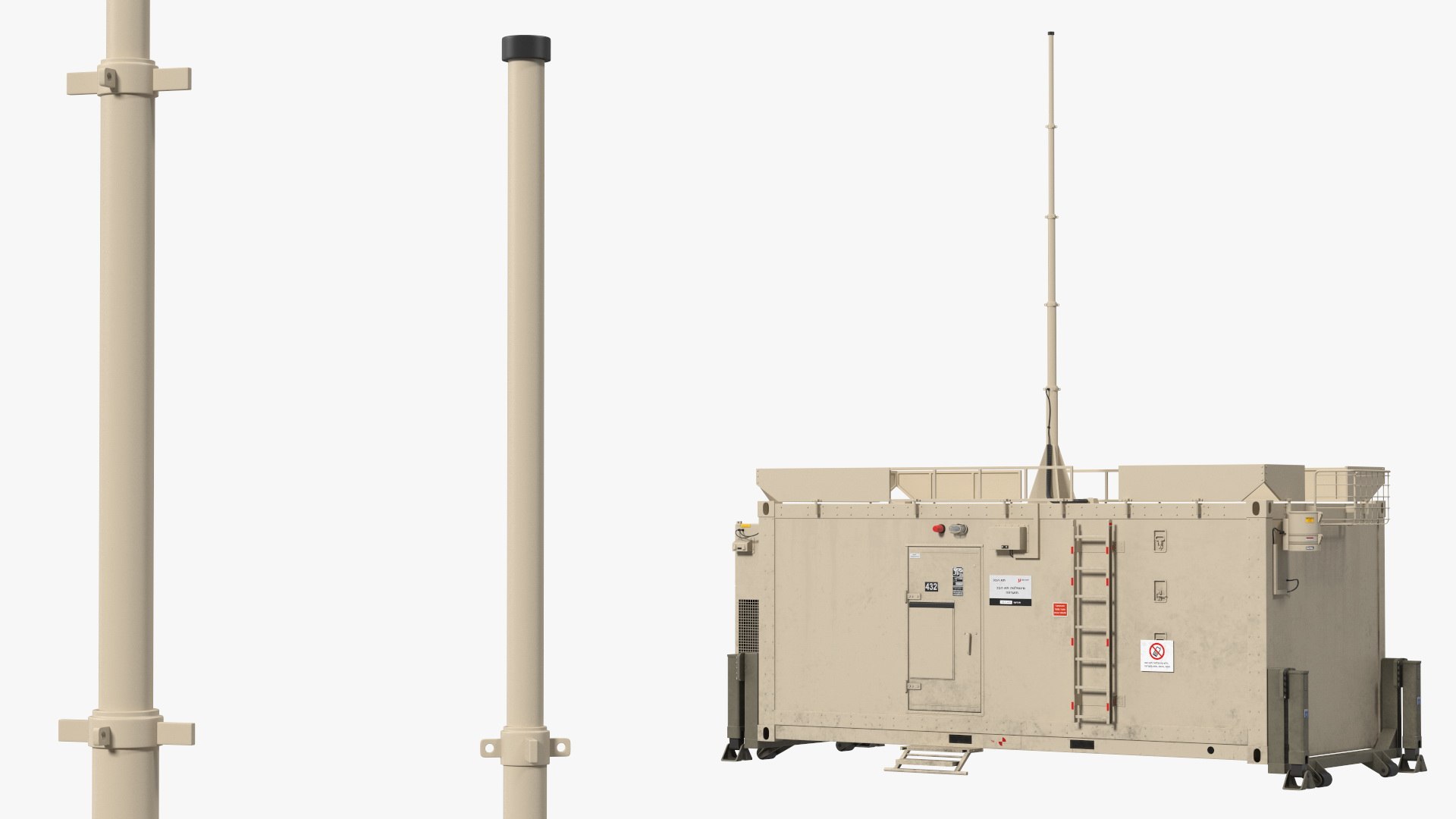 3D Iron Dome Battle Management Control Unit - TurboSquid 1772753