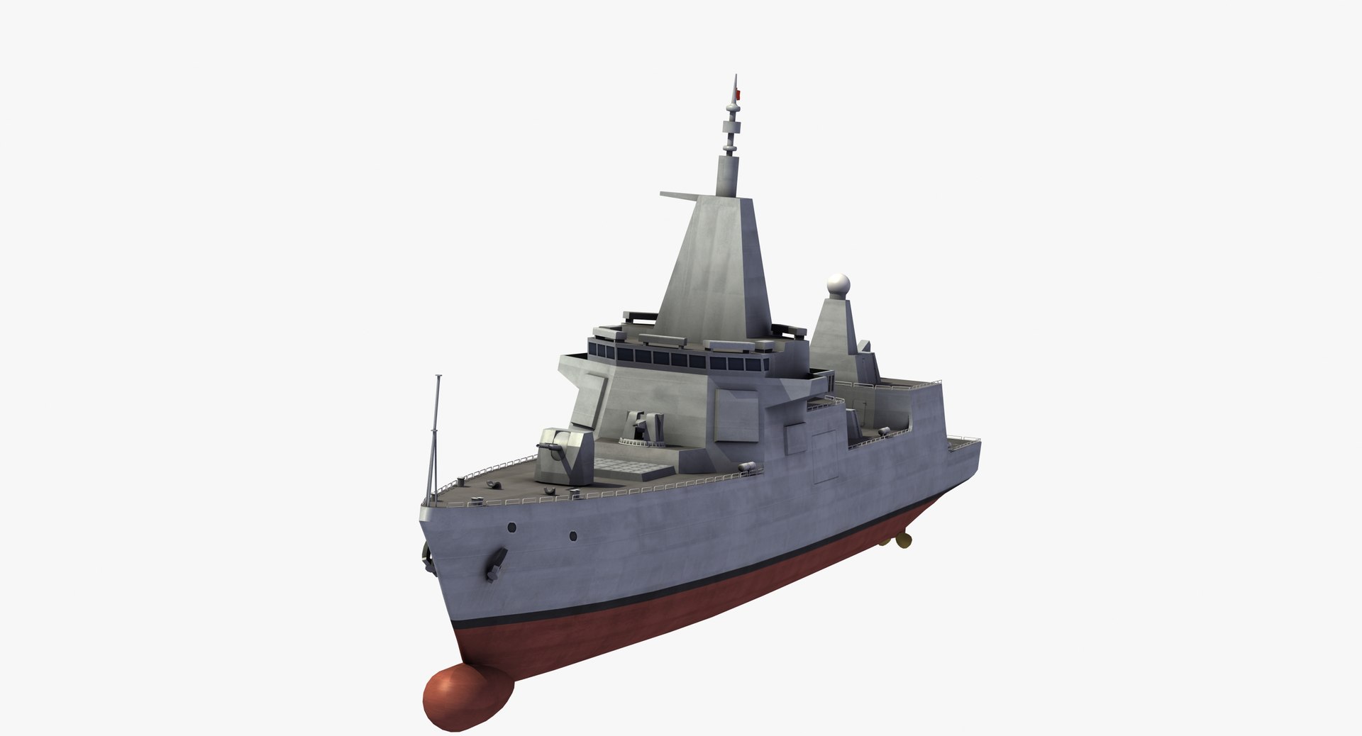 Type 055 renhai class model - TurboSquid 1233307