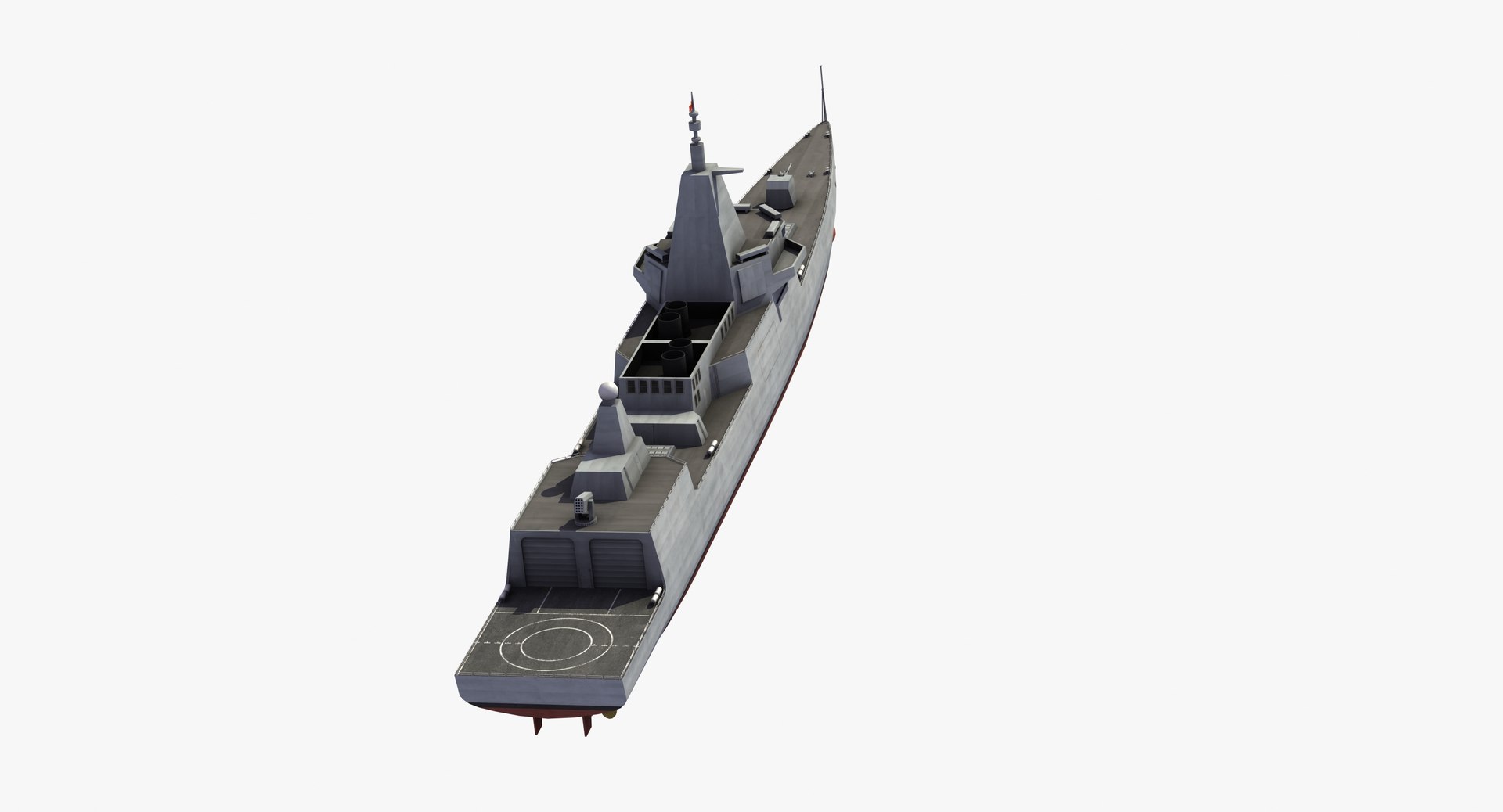 Type 055 Renhai Class Model - TurboSquid 1233307