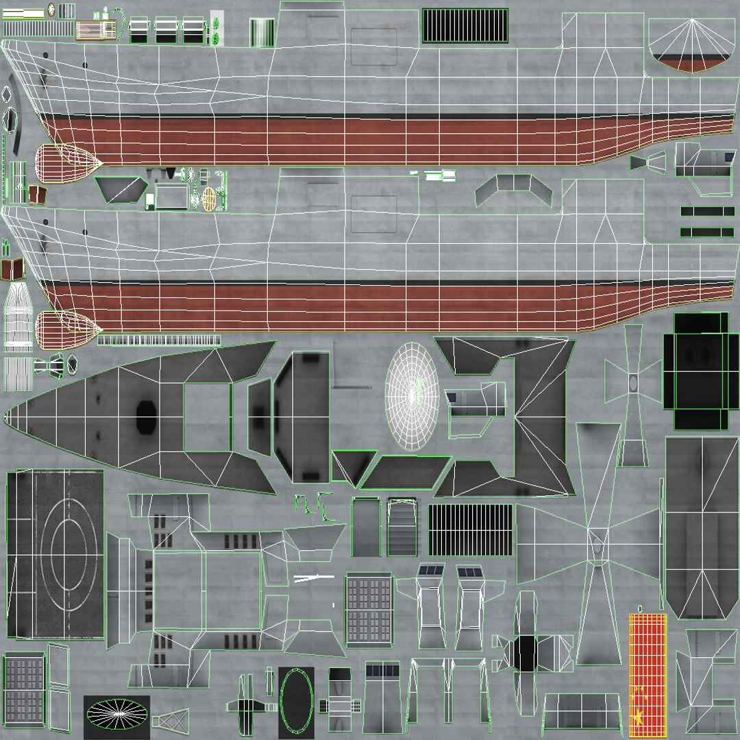 Type 055 Renhai Class Model - TurboSquid 1233307