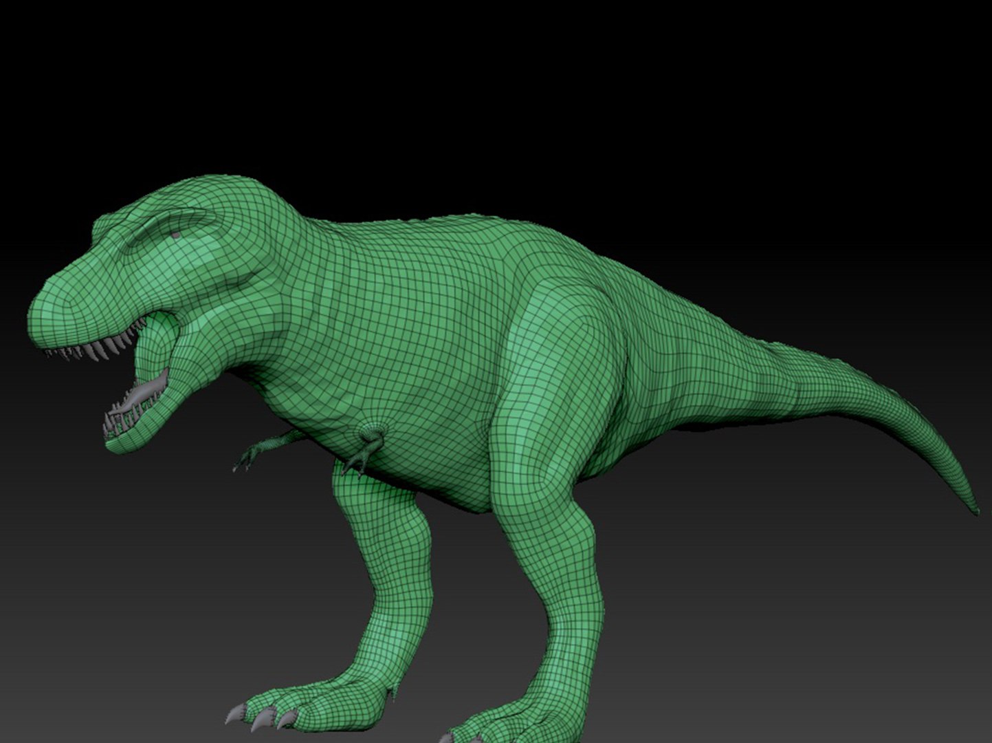 Free T-rex Zbrush 3d Model