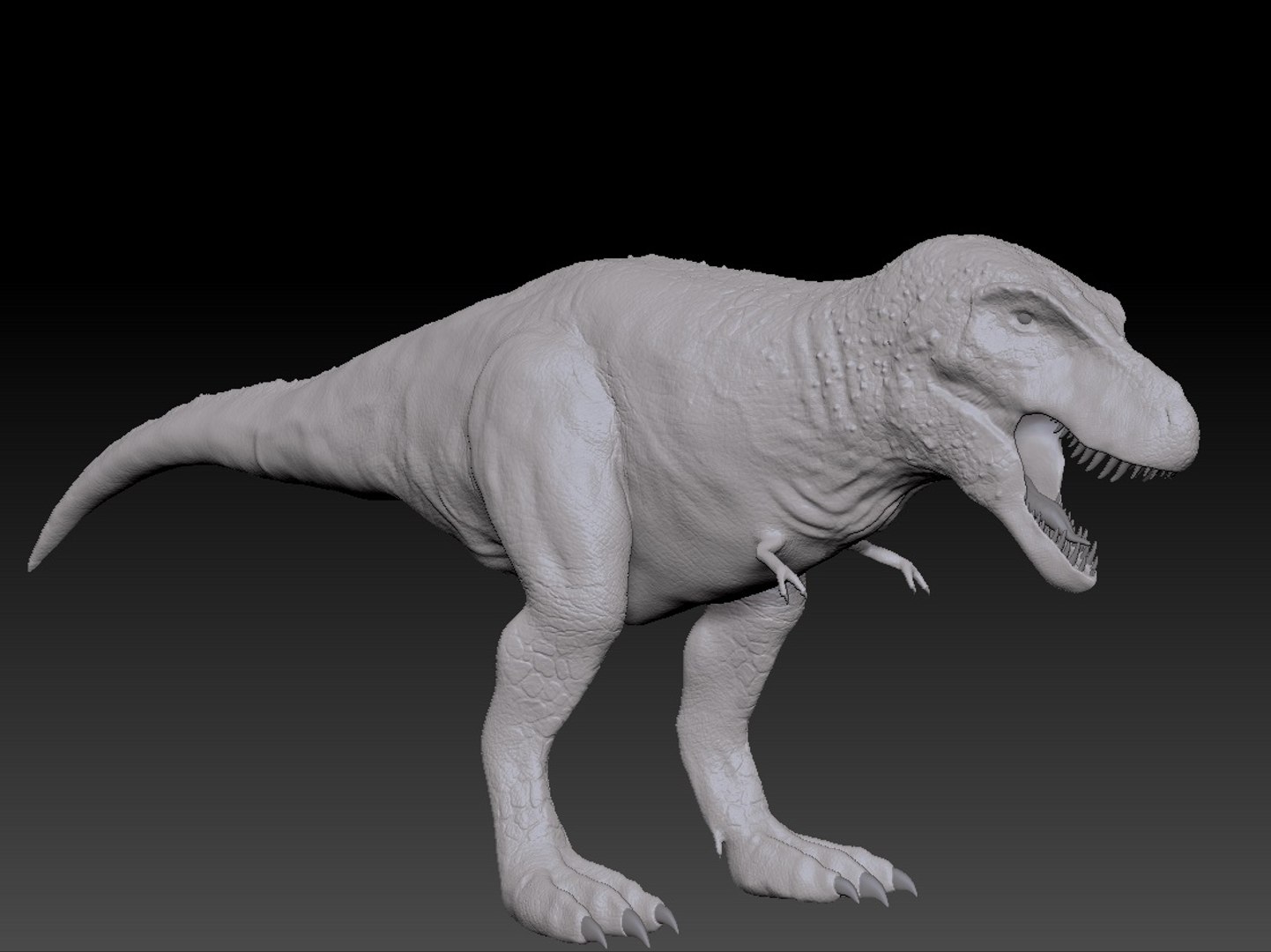Free T-rex Zbrush 3d Model