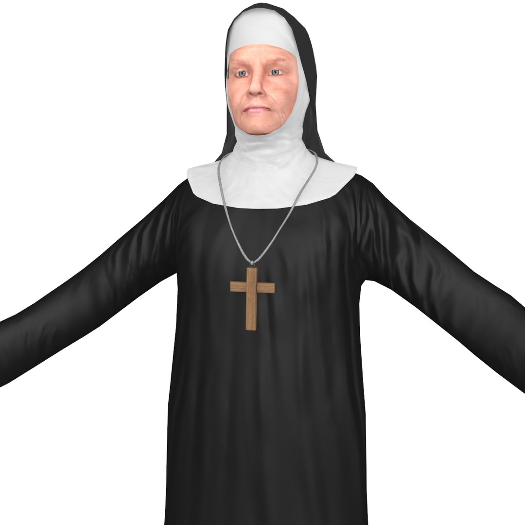 Nun 3D Model - TurboSquid 1326436