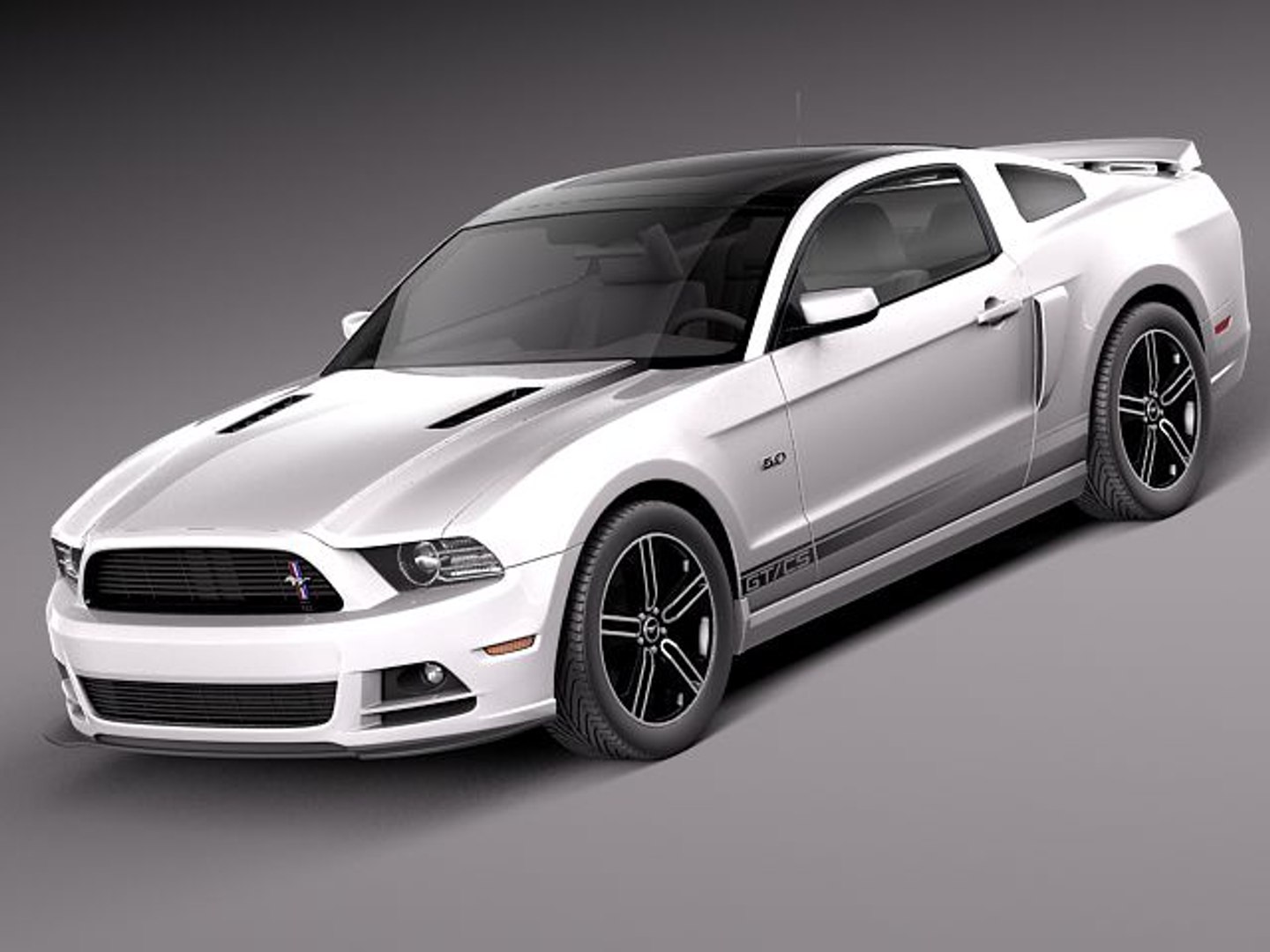 3ds Max Mustang Gt 2013 Sport
