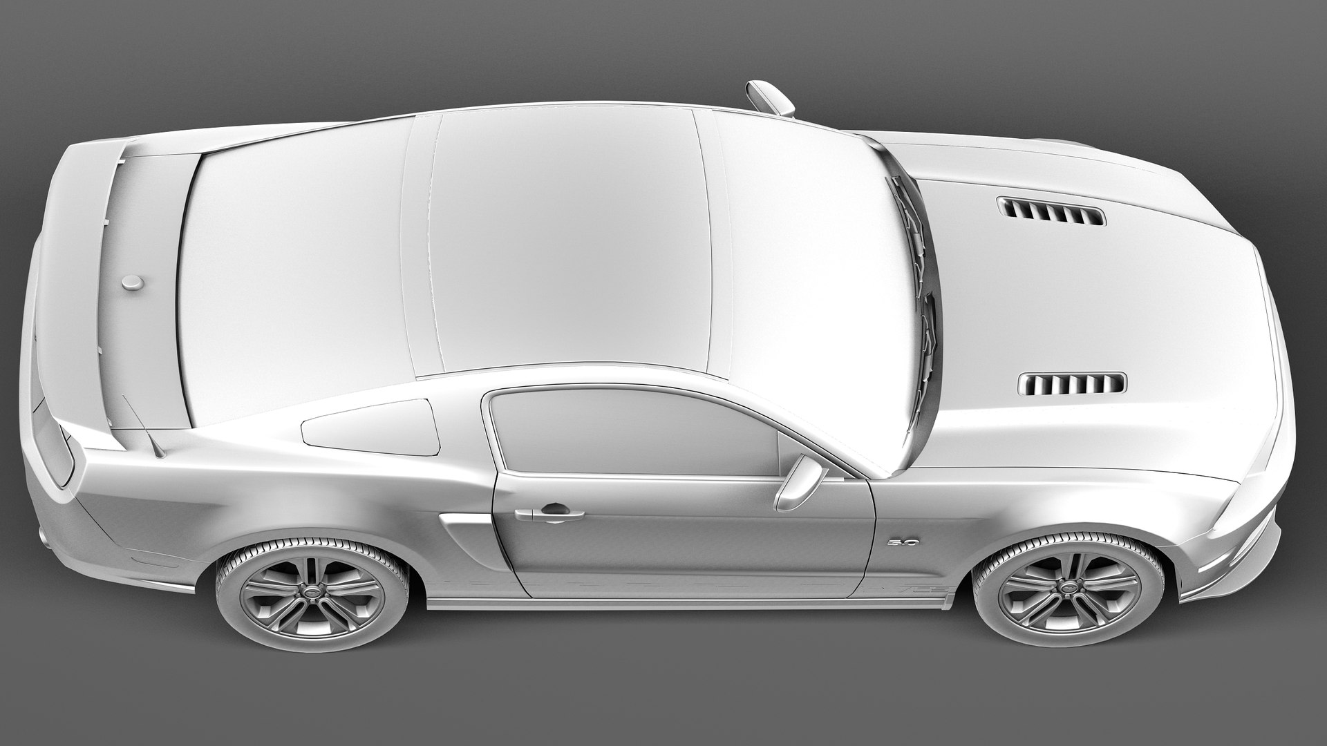 3ds Max Mustang Gt 2013 Sport