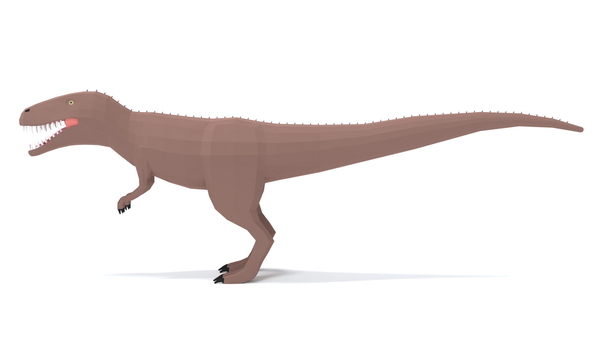 3D Low Poly Cartoon Torvosaurus Dinosaur Model - TurboSquid 1845991