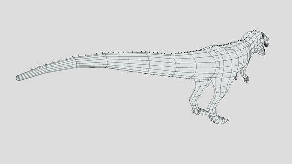 3D Low Poly Cartoon Torvosaurus Dinosaur model - TurboSquid 1845991