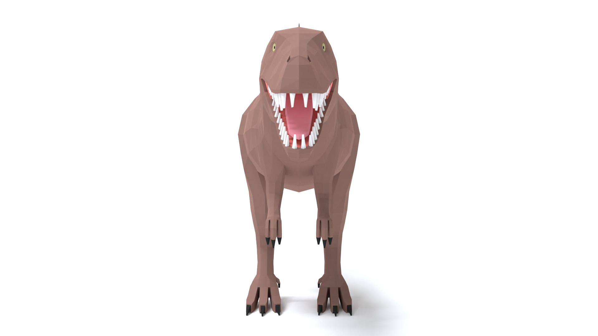 3D Low Poly Cartoon Torvosaurus Dinosaur Model - TurboSquid 1845991