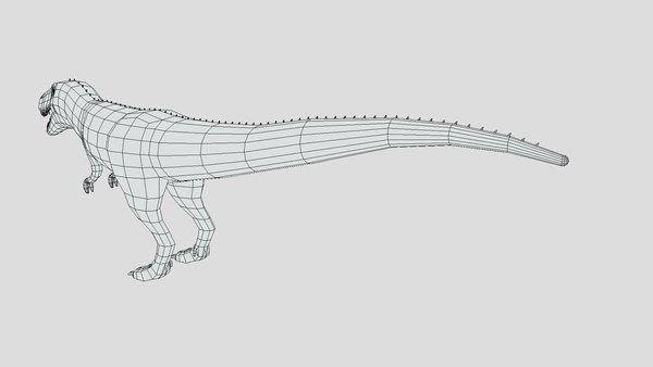 3D Low Poly Cartoon Torvosaurus Dinosaur model - TurboSquid 1845991