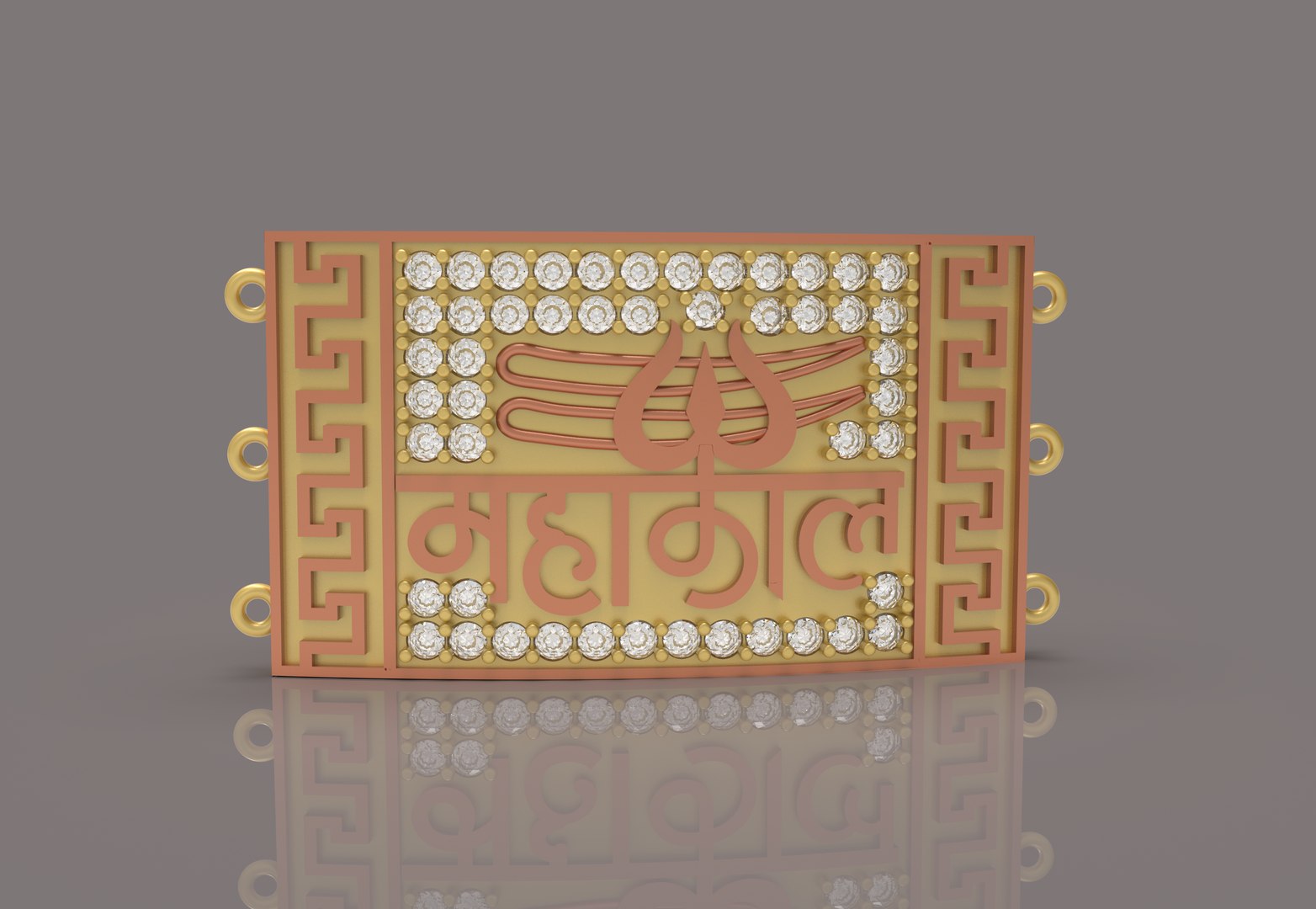 3D Mahakal Bracelet - 001 - TurboSquid 2396126