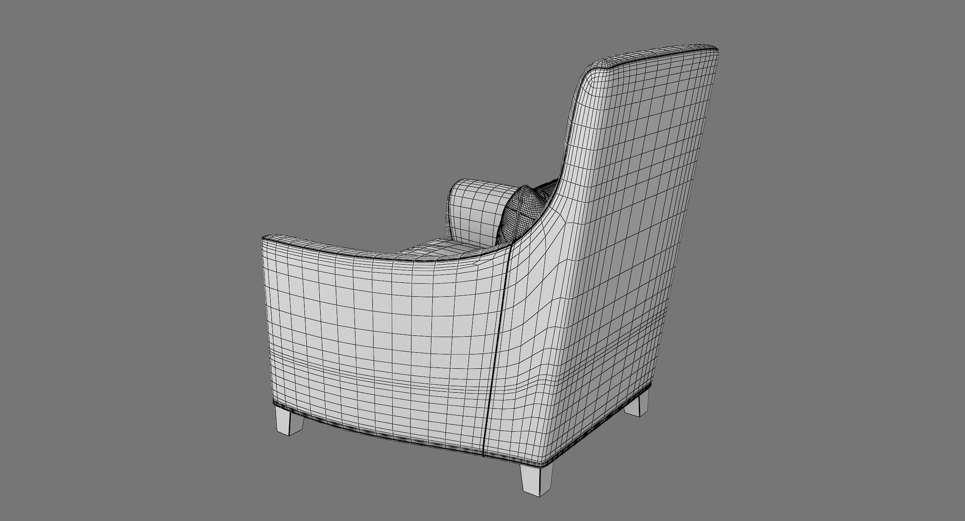 3D Cts Salotti Rebecca Chair - TurboSquid 1313729