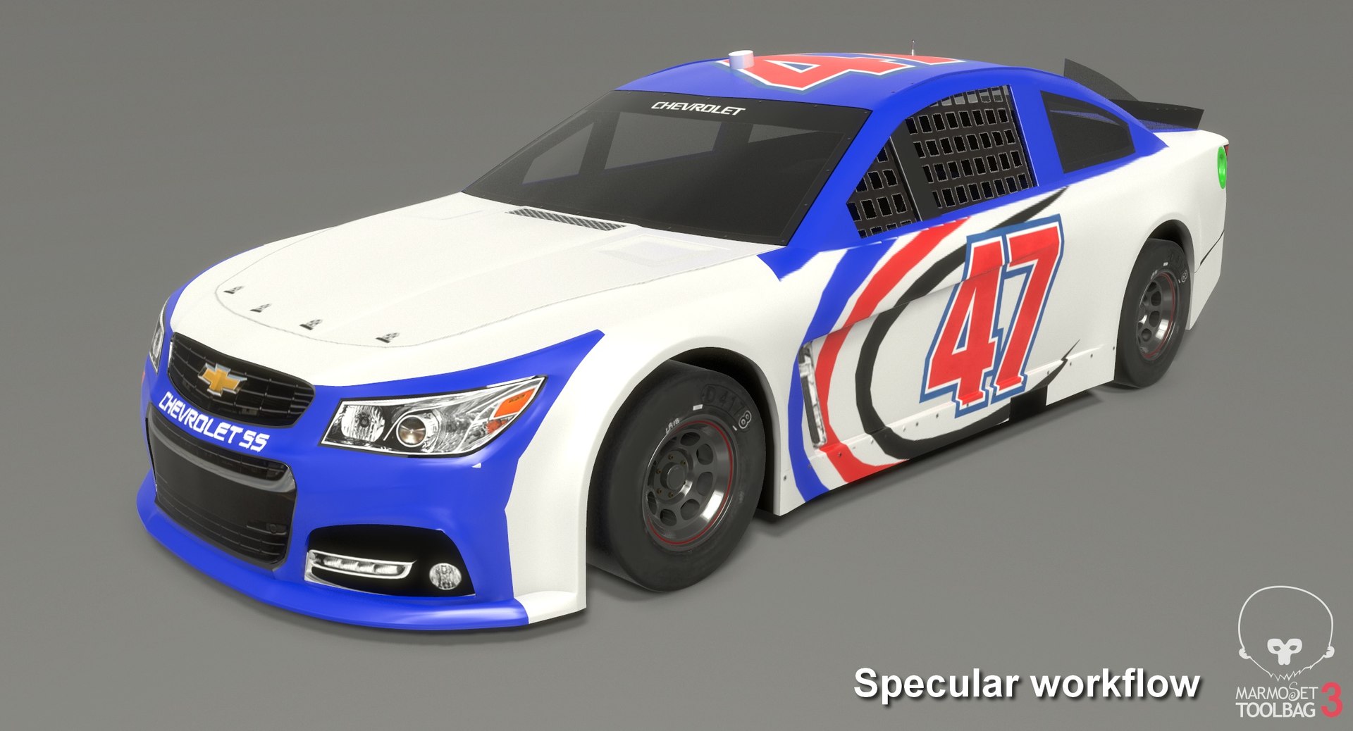 Jtg Daugherty Racing Nascar Model - TurboSquid 1185550