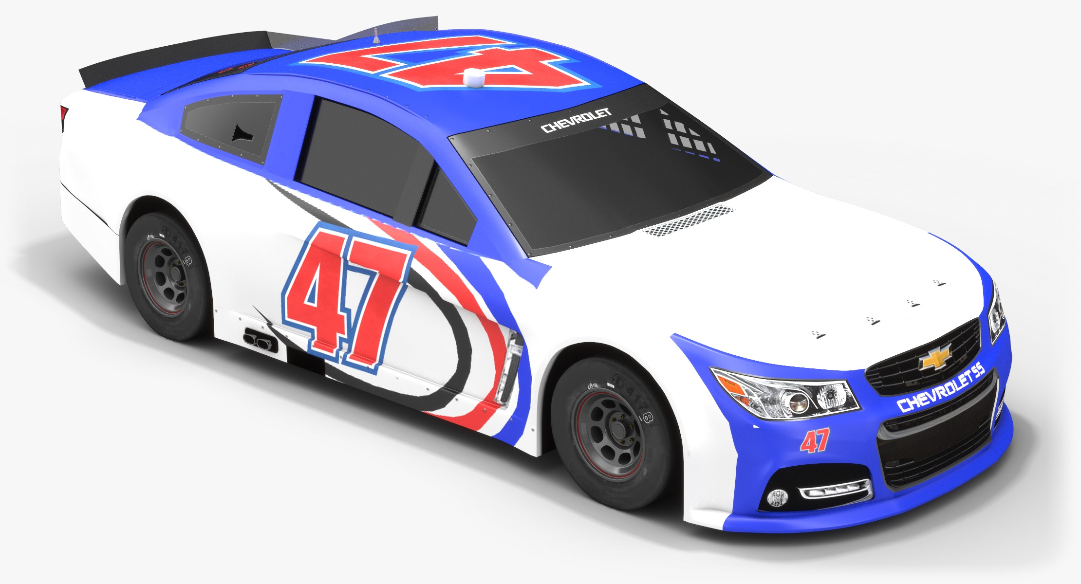 Jtg daugherty racing nascar model - TurboSquid 1185550