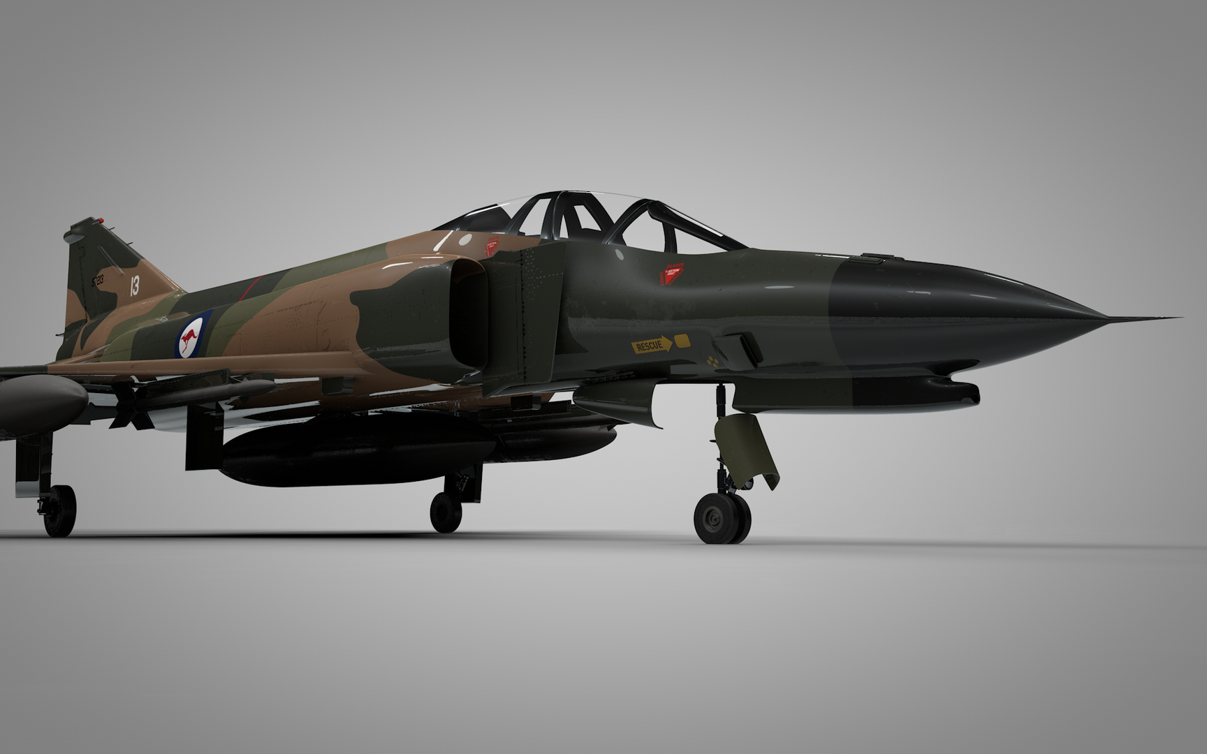 Mcdonnell douglas f-4 3D model - TurboSquid 1672137