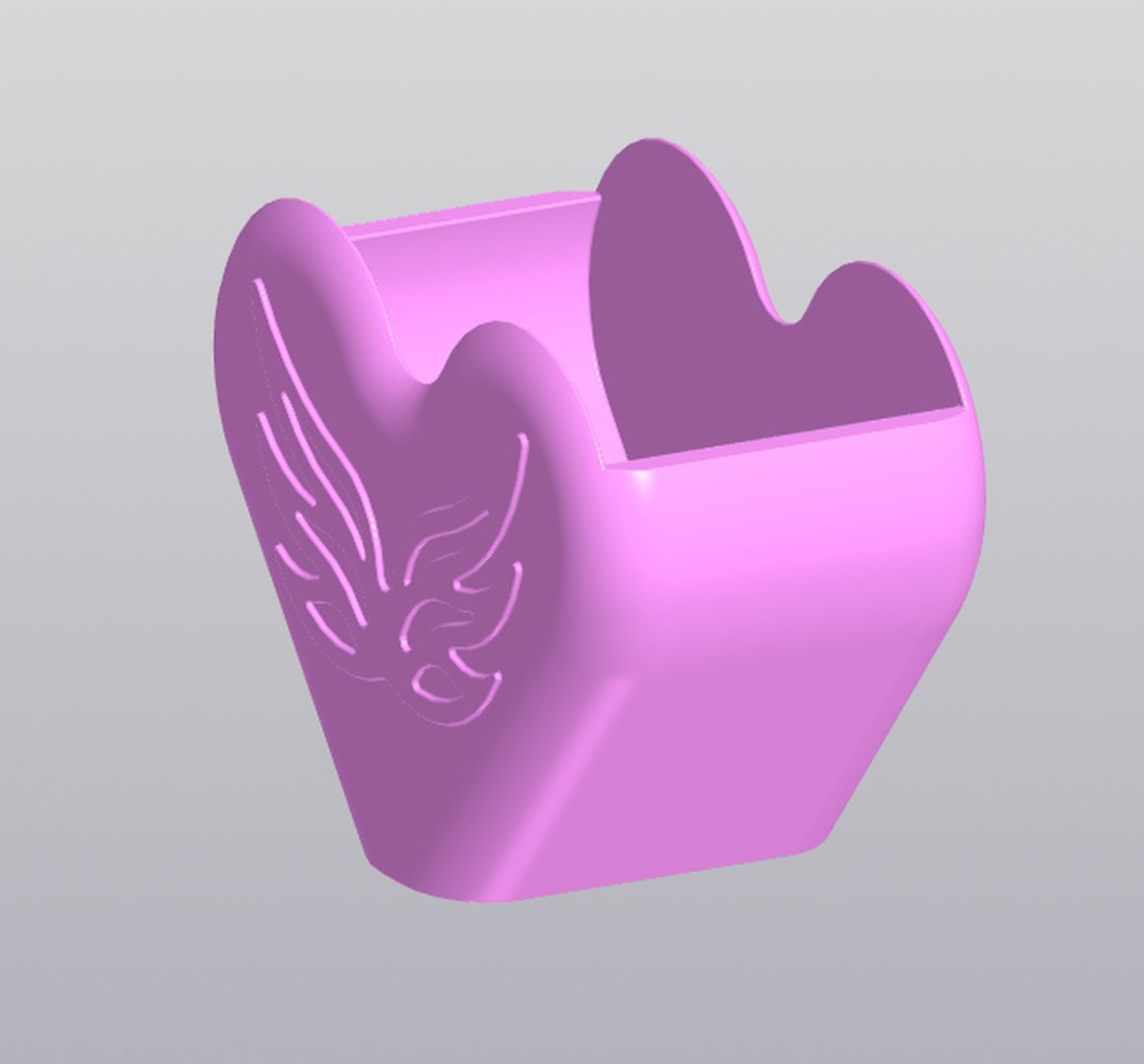 Heart With Wings Holder For Small Things 3D Model - TurboSquid 2010494