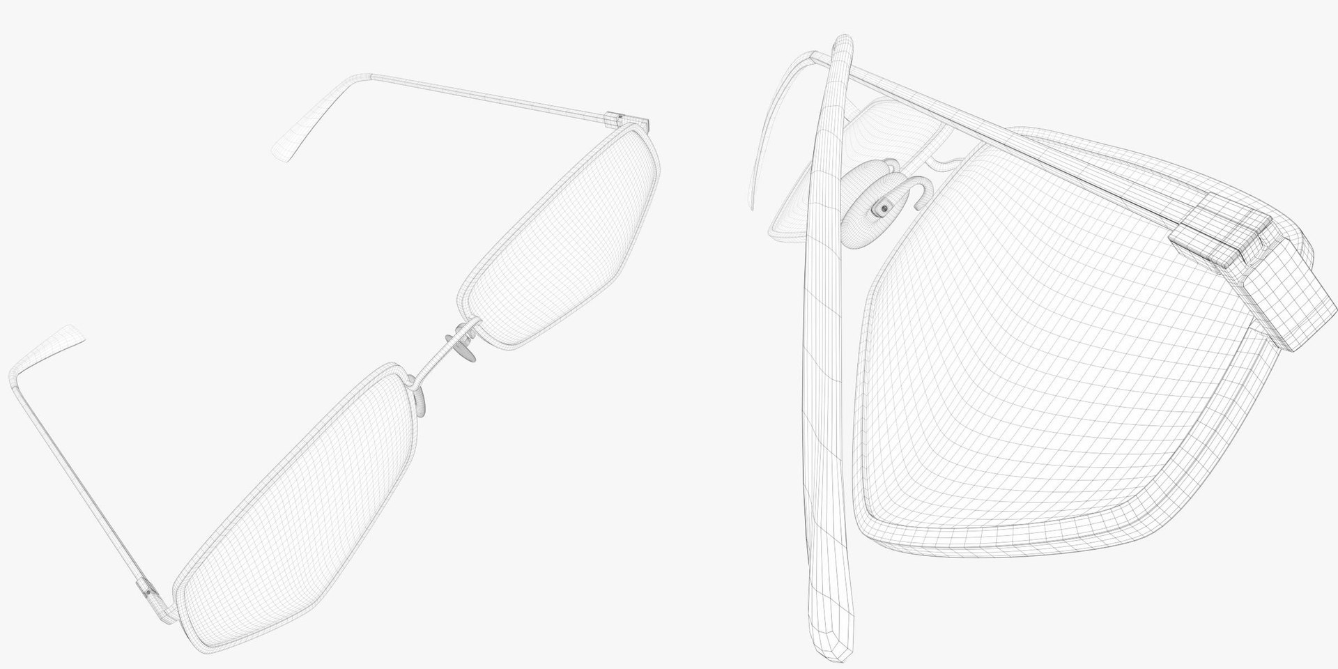 3D Glasses Pentagon - TurboSquid 1945743