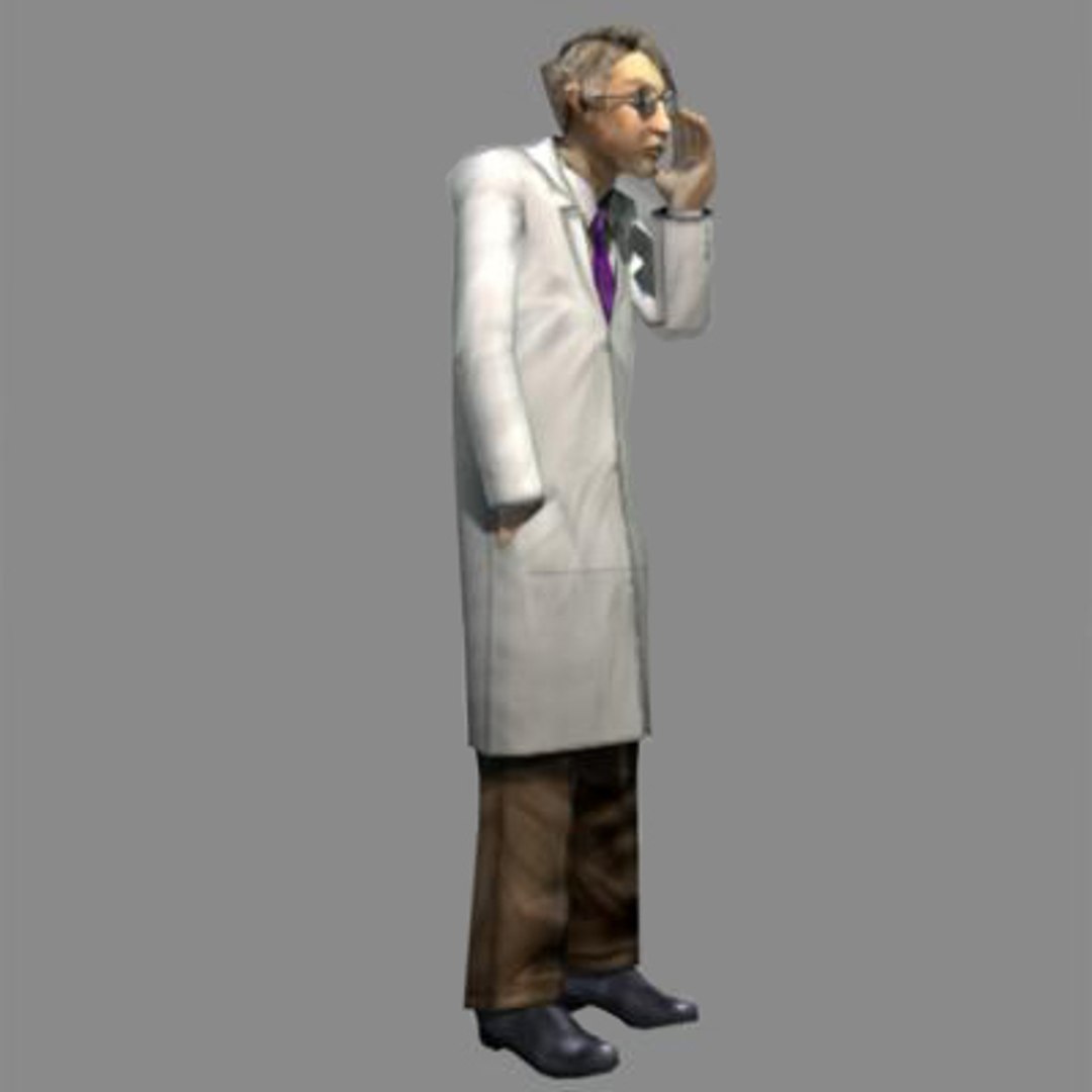3d Hospital Medical Pack Nurse Model