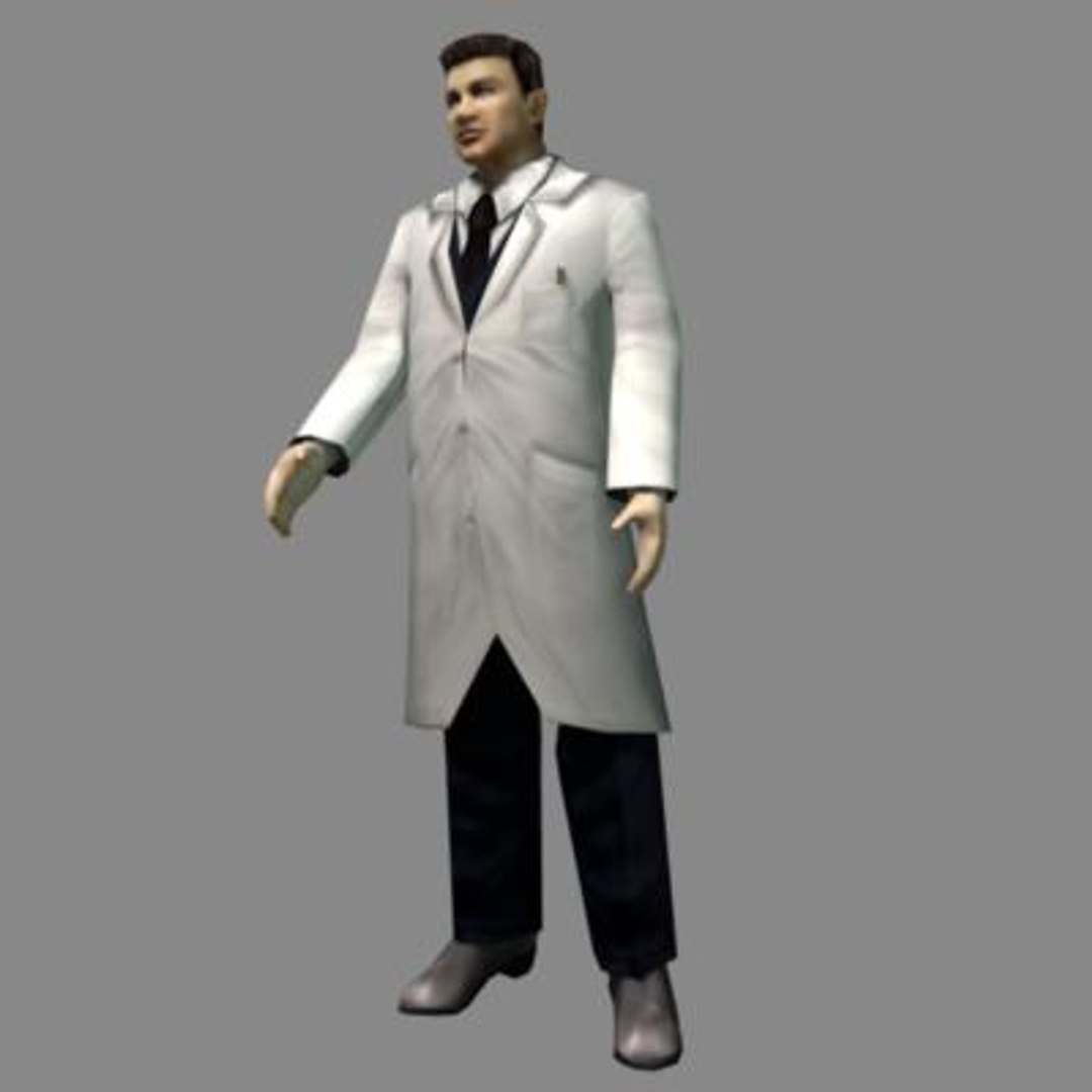 3d Hospital Medical Pack Nurse Model