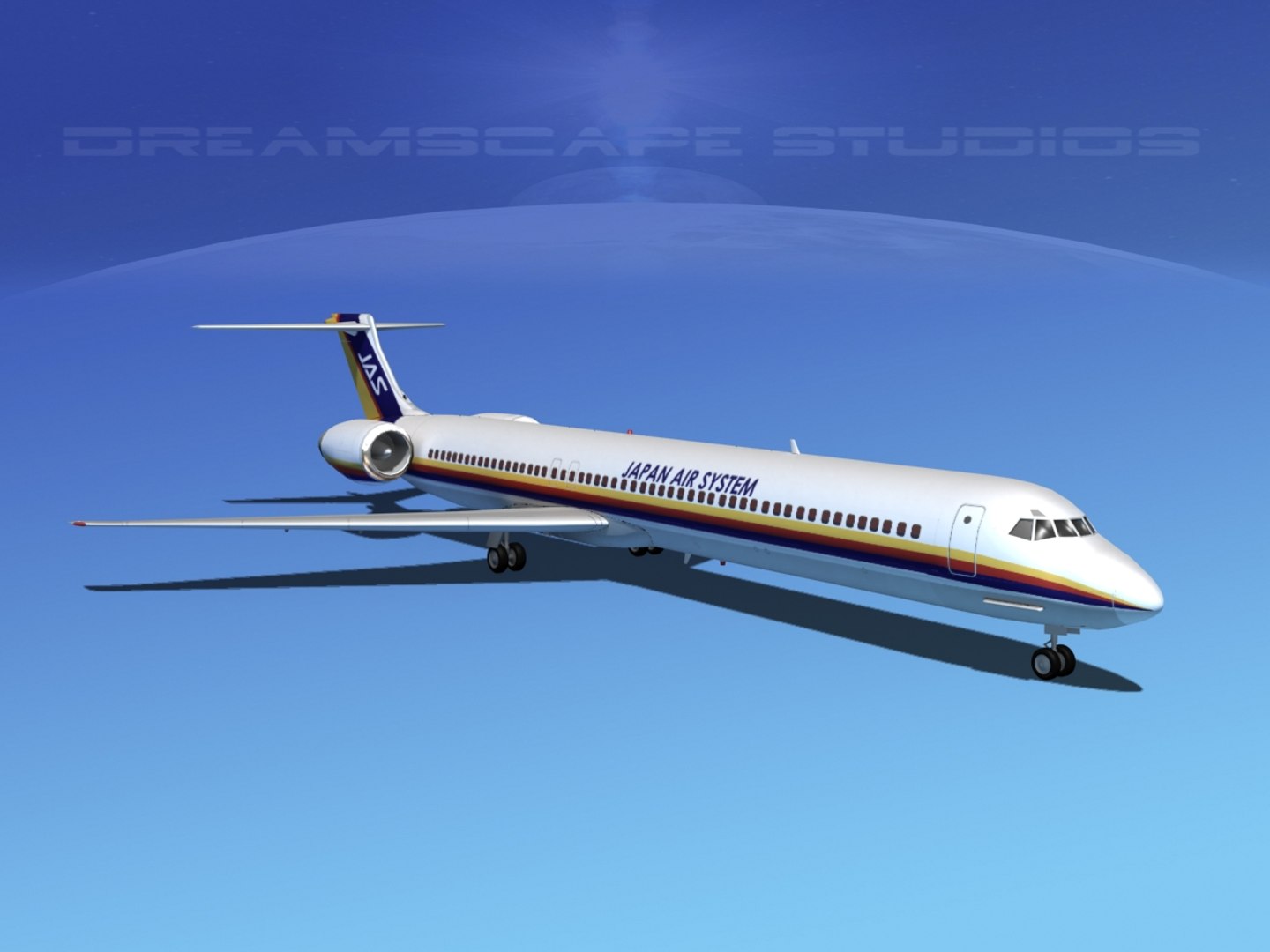 mcdonnell douglas md-80 dxf