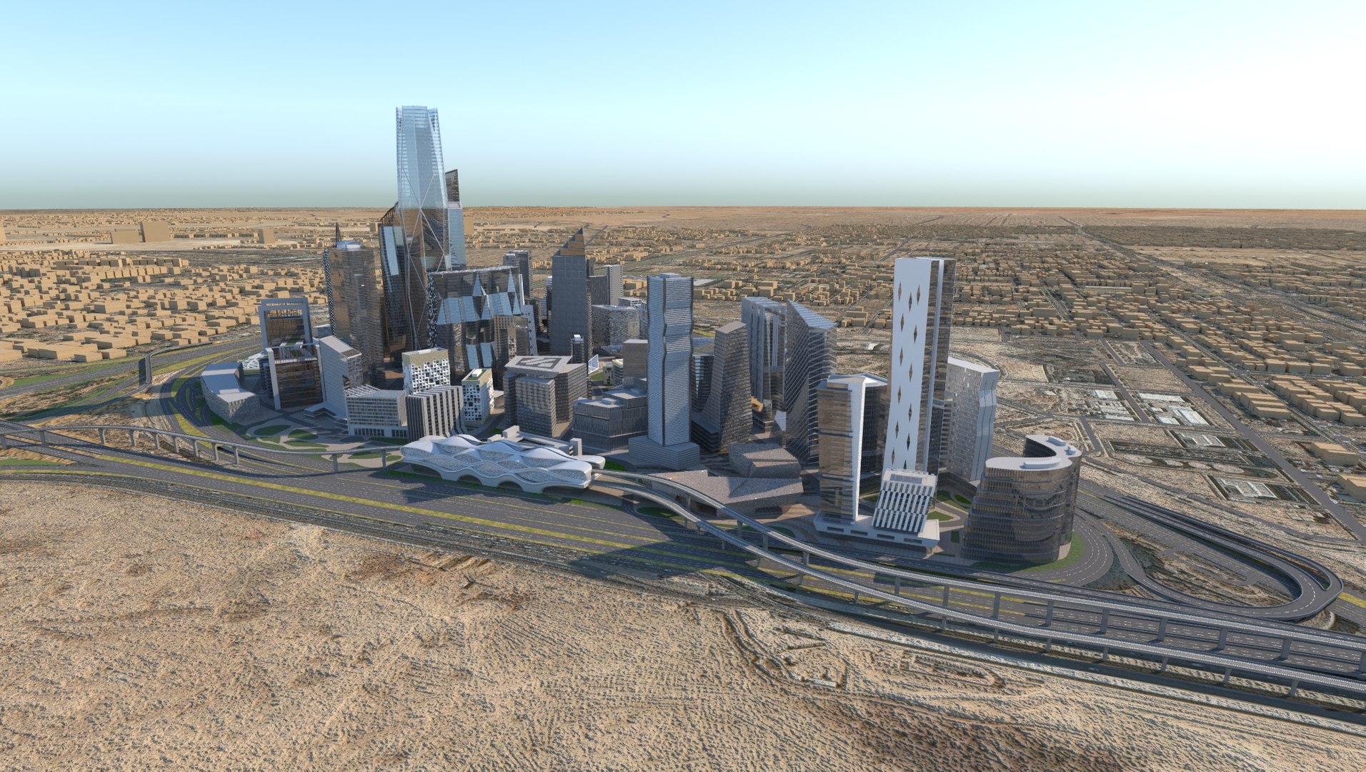 3D Model Riyadh 3d Model - TurboSquid 2068641