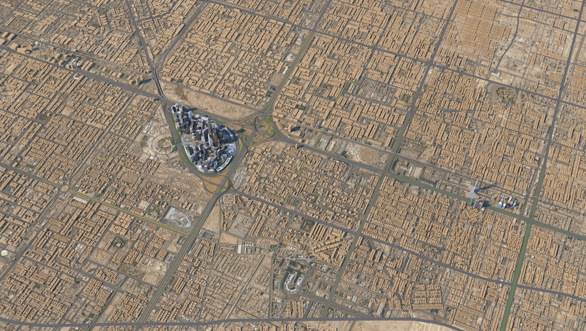 3D Model Riyadh 3d Model - TurboSquid 2068641