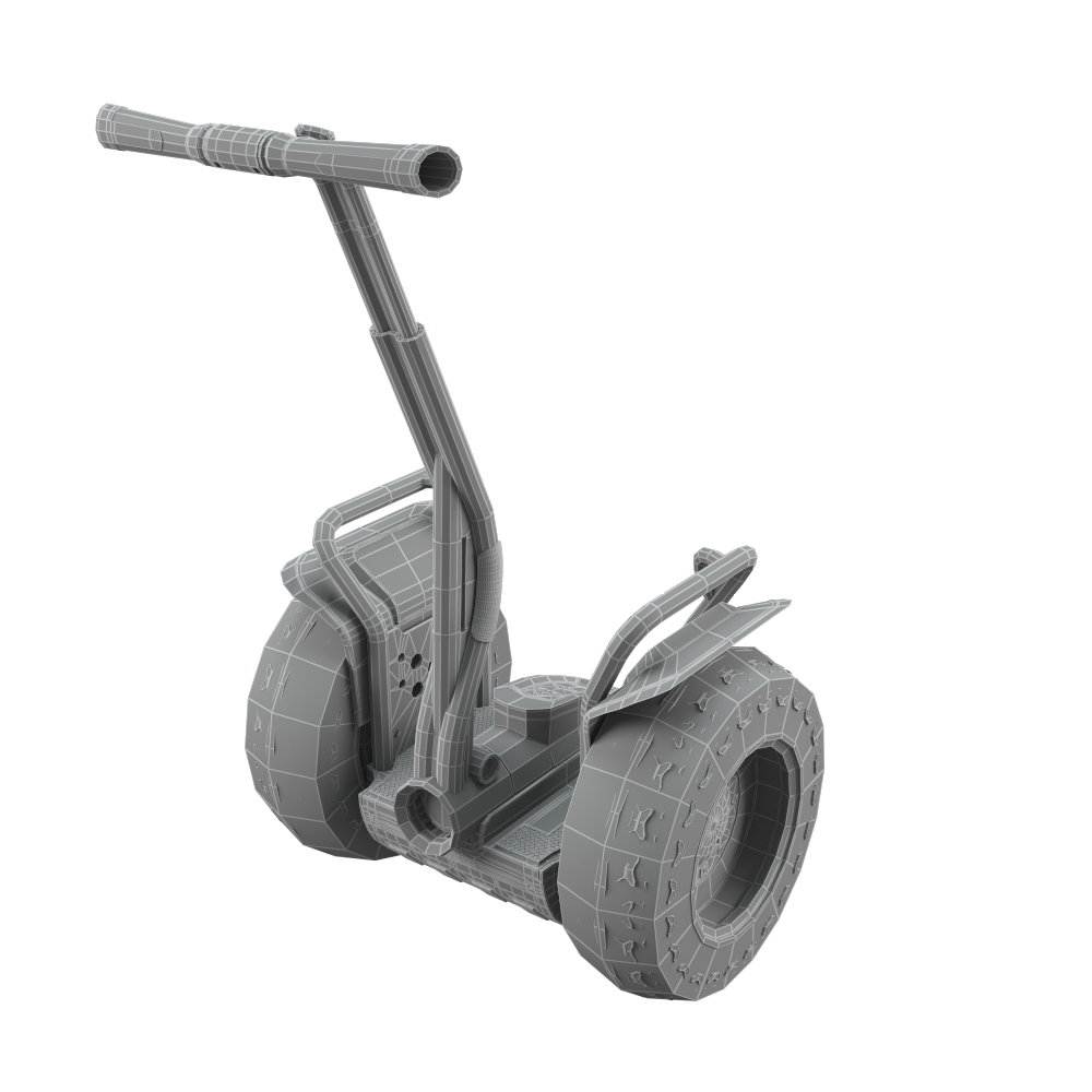 segway x2 3d max