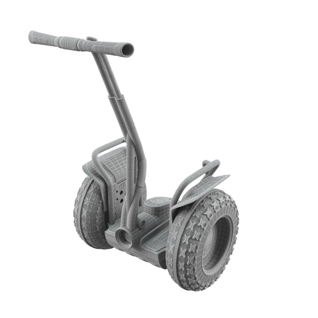 Segway X2 3d Max