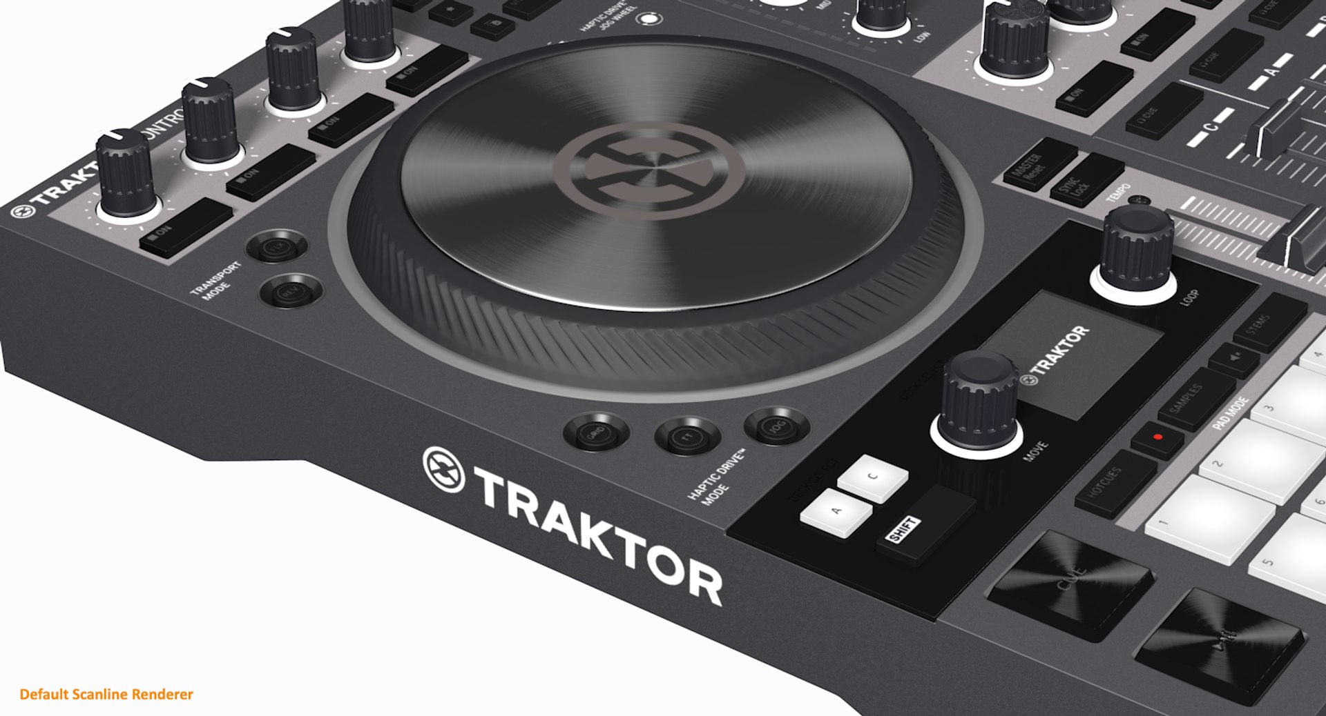 3D Native Instruments Traktor S4 - TurboSquid 1427186