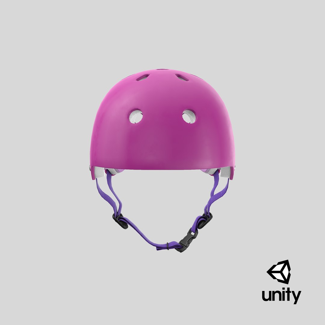 Skateboard helmet pink 3D - TurboSquid 1283395