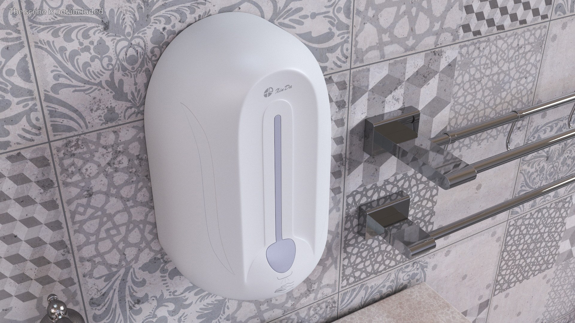 3D Touch Free Dispenser Model - TurboSquid 2133271