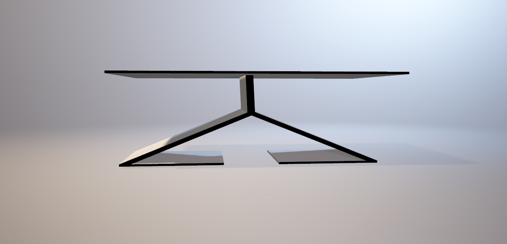 3D modern table set model - TurboSquid 1263518