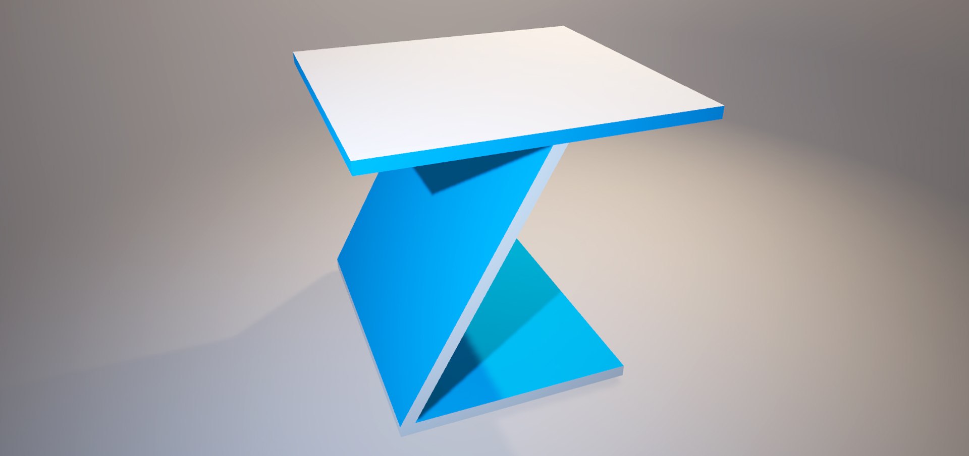 3D Modern Table Set Model - TurboSquid 1263518
