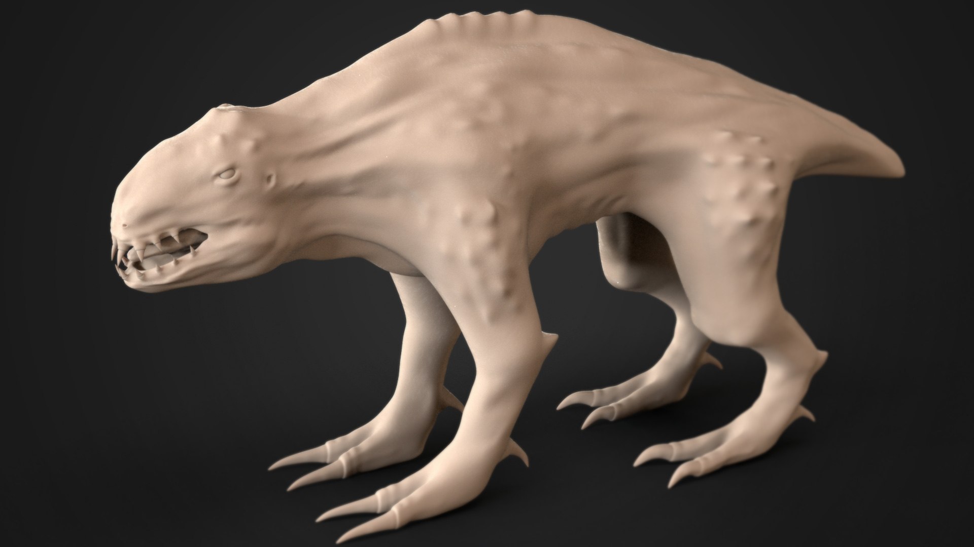 Mutant Dog Model - TurboSquid 1723839