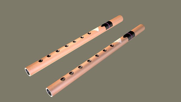 modelo 3d Myanmar Burmese Flute - TurboSquid 1970530