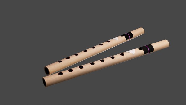modelo 3d Myanmar Burmese Flute - TurboSquid 1970530