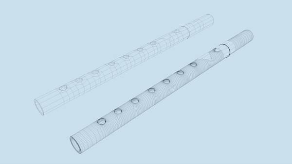 modelo 3d Myanmar Burmese Flute - TurboSquid 1970530