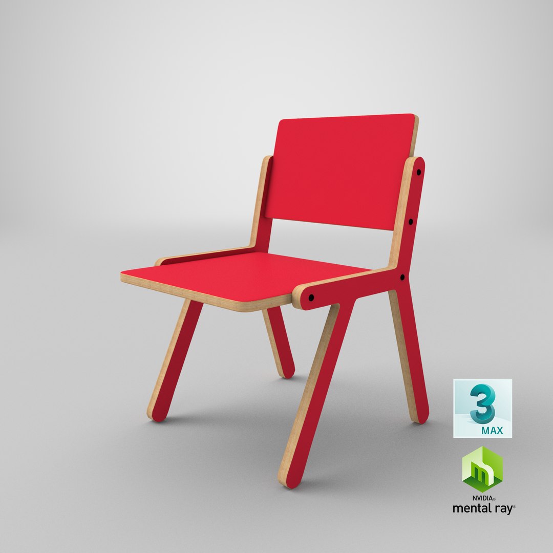 3D lolly chair model - TurboSquid 1309800