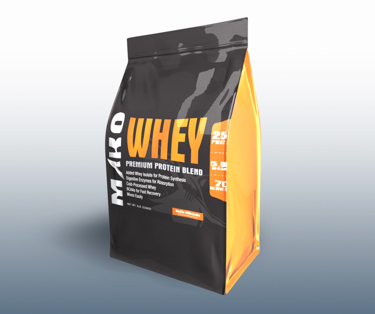 3D Model Protein Bag - TurboSquid 1196267