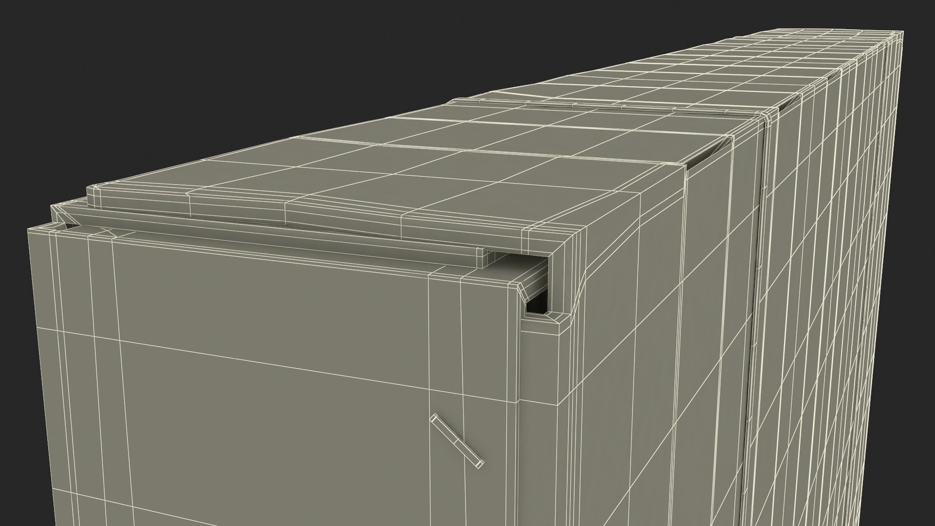 43 Inch Cardboard Television Box Model - TurboSquid 2121877