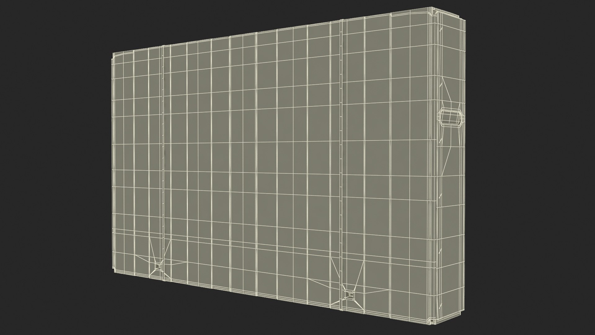 43 Inch Cardboard Television Box Model - TurboSquid 2121877