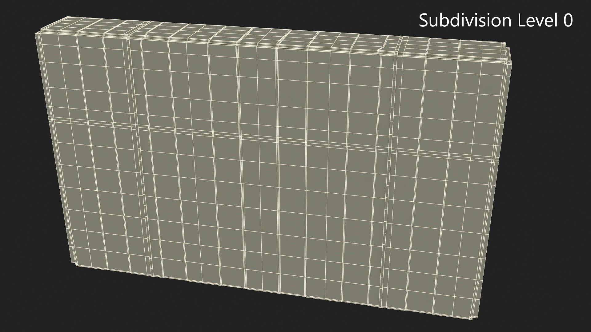43 Inch Cardboard Television Box Model - TurboSquid 2121877