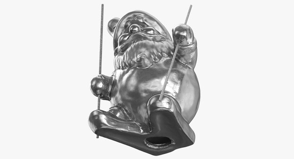 3D model santa claus statue decoration - TurboSquid 1496285