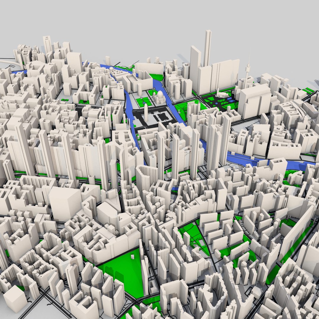 3D Berlin City Germany - TurboSquid 2280379